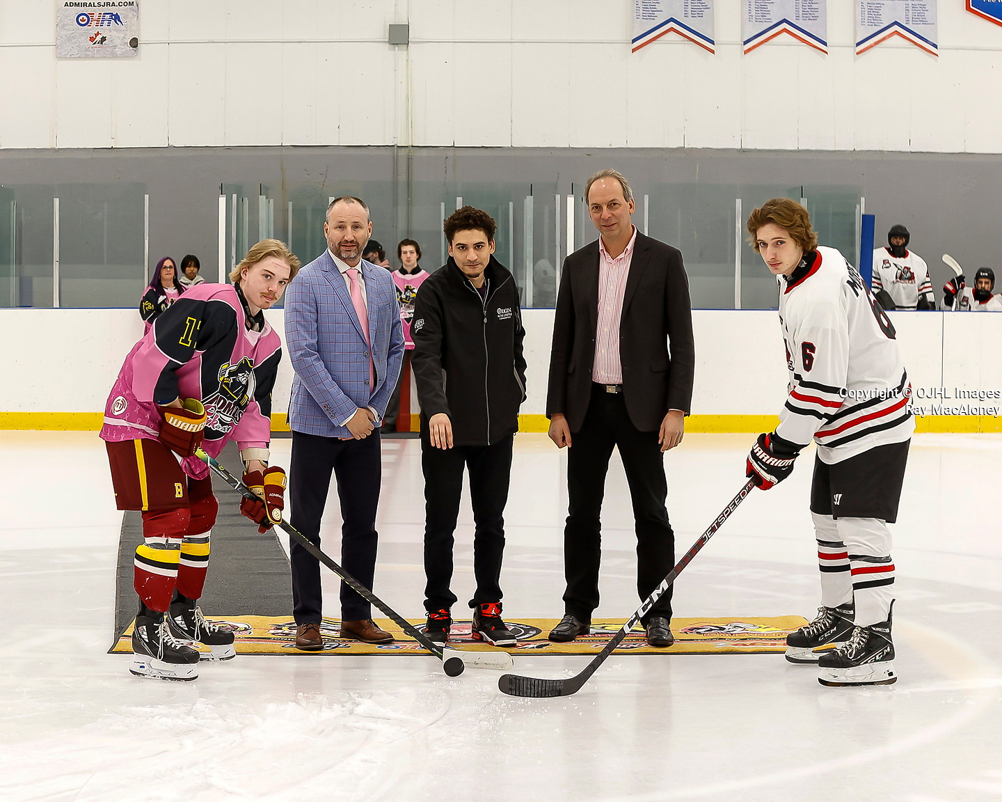 Pink in the Rink Photos 2022 | Caledon Admirals Jr. A Hockey Club